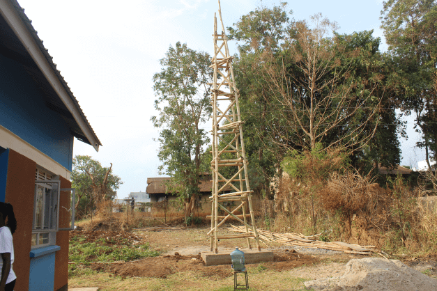 First Bamboo Tower in Uganda? - BOSCO Uganda